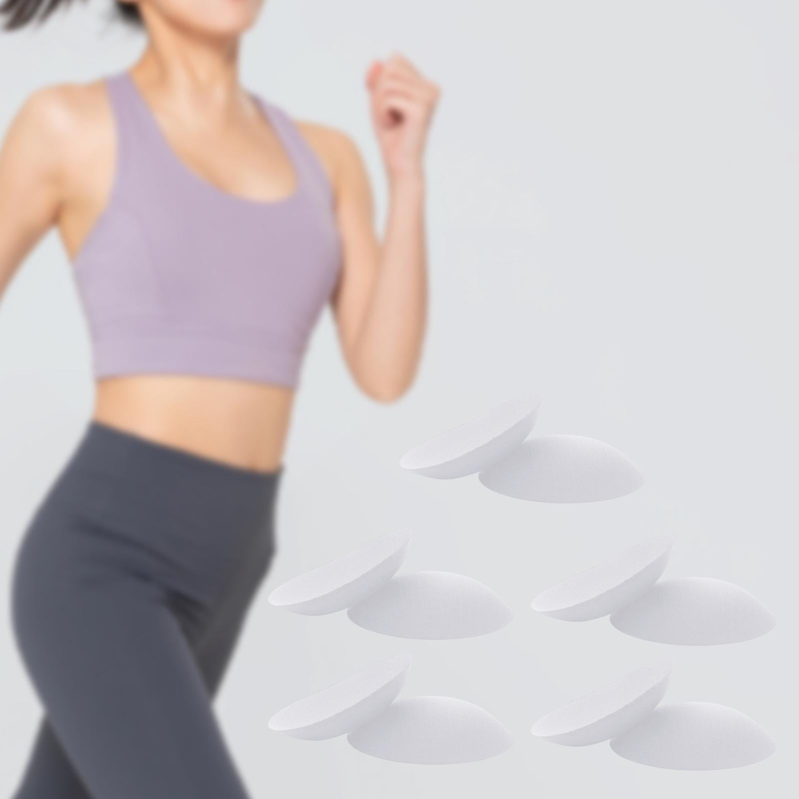 5Pairs Women Bra Pads Inserts, Breathable Push up Pads, Chest Cups, Bra ...