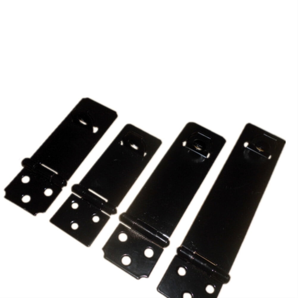 5Pc 5 Inches Padlock Hasp Door Clasp Hasp Lock Latch Iron Lock for ...