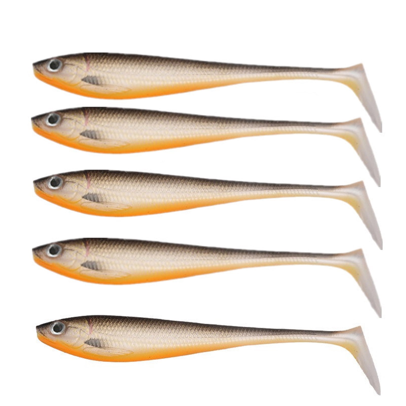 5Pc 9cm Lure Bait 3D Fisheye Simulation Design Realistic Tempting ...