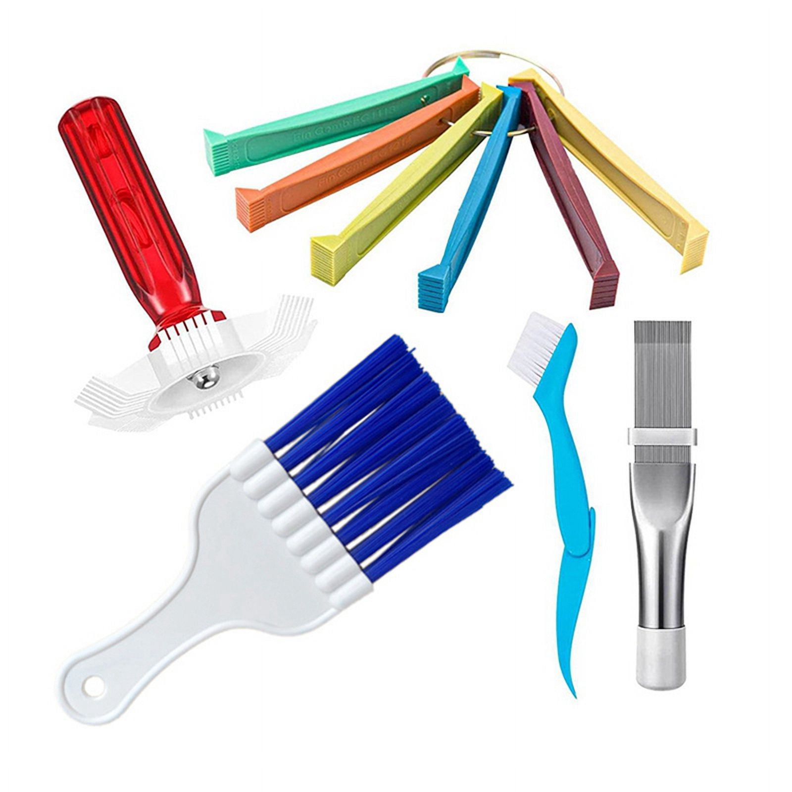 5Pc Air Conditioner Fin Cleaner Set,FCR6 Fin Comb Condenser,Air Outlet ...