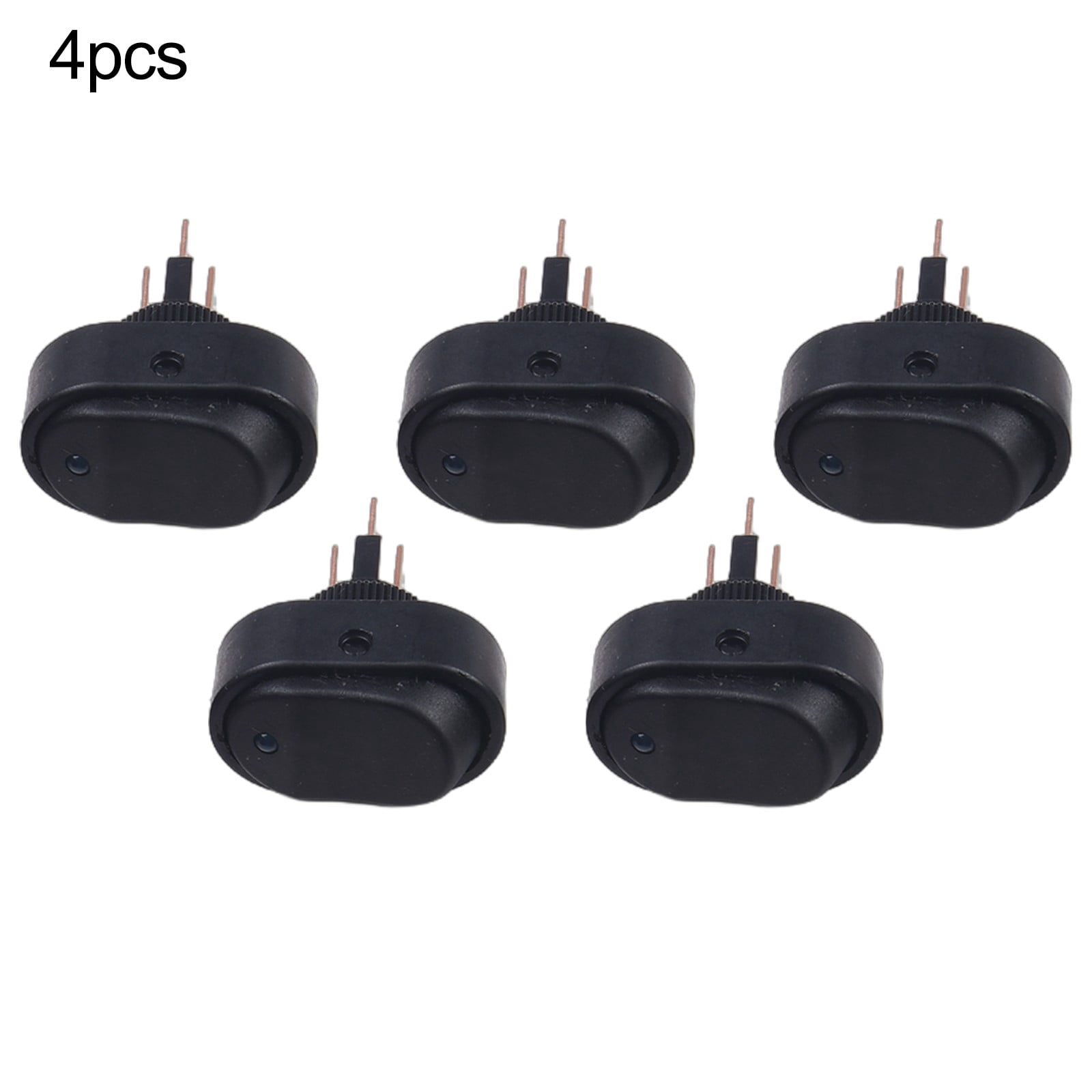 5Pc Asw-20D Car Boat Rocker Switch Auto On Off Device With Illuminated ...