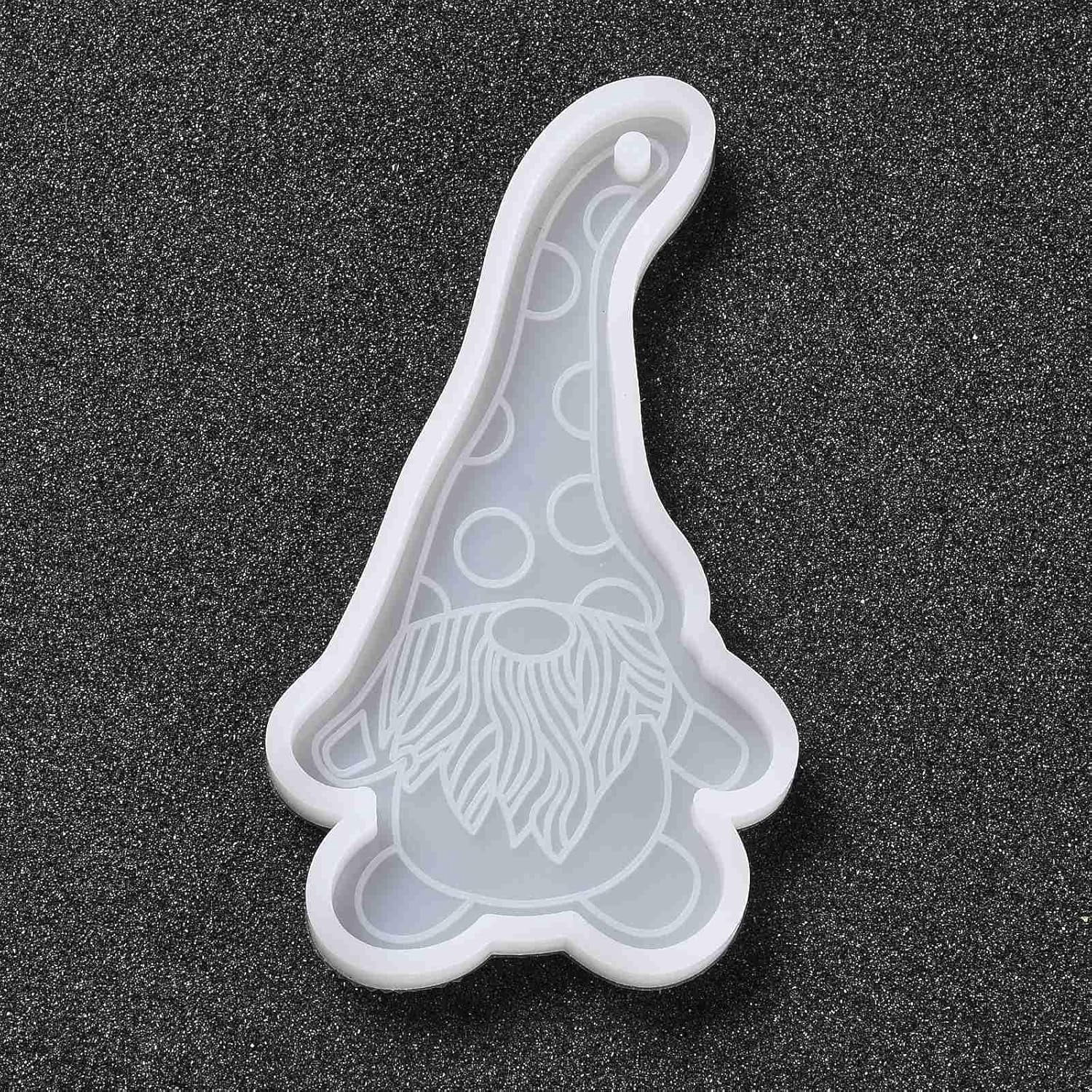 5Pc Dwarfs Silicone Molds Easter Theme DIY Pendant Silicone Die Resin ...
