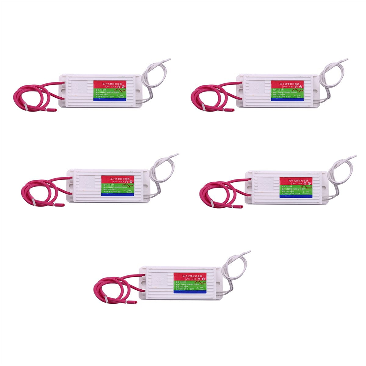 5Pc Hb-Co6 Neon Electronic Transformer Waterproof Neon Power Supply ...