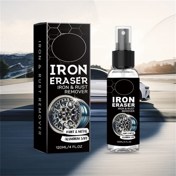 5Pc Iron Eraser Rust Remover Spray, Rust Remover for Metal Spray ...