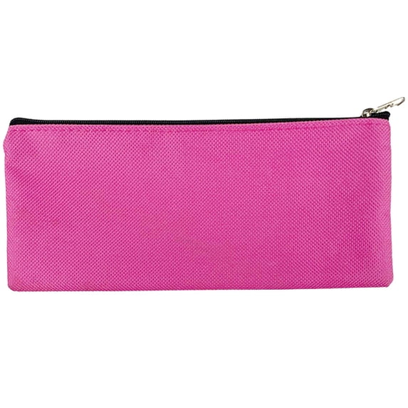 5Pc Pencil Pouches, Canvas Zipper Pen Bag, Multi-Purpose Stationery ...
