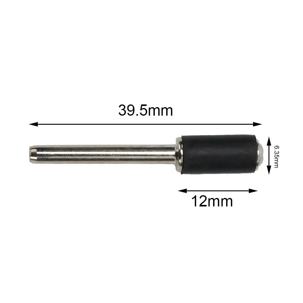 5Pc Rubber Mandrel 1/8Inch Grinder Drum Sandpaper Circle Kit for Rotary ...