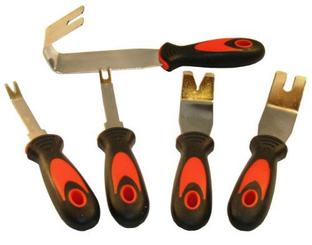 5Pc Stainless Steel Auto Trim Door Panel Molding Removal Tool Kit ...