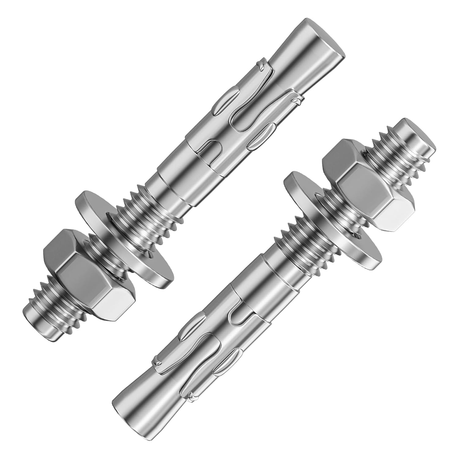 5Pcs 1/2x2-3/4 Inch Standard Fasteners for Heavy-Duty 304 Stainless ...