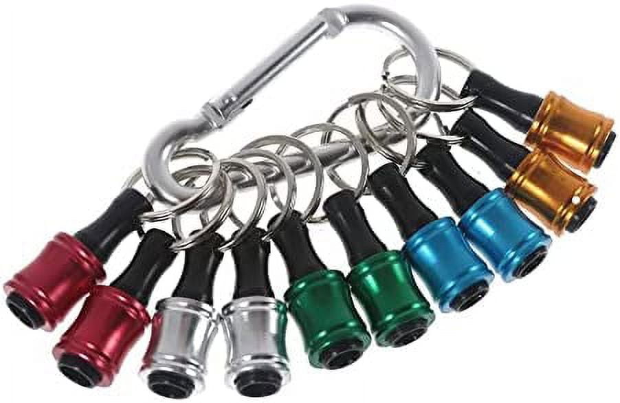 5Pcs 1/4 Inch Drill Bit Holder Hex Shank Screwdriver Bit Holder for ...