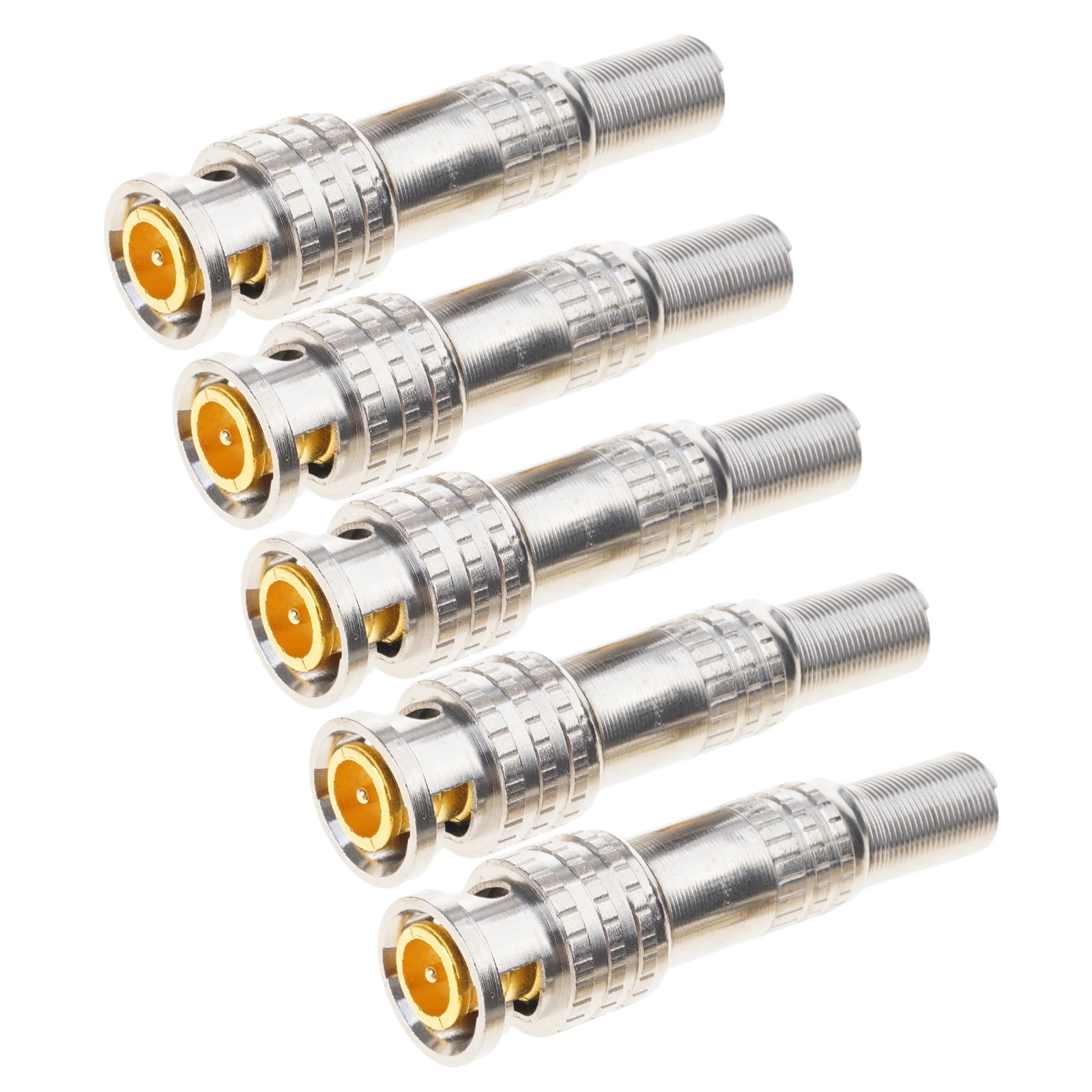 5Pcs/10Pcs BNC Male Connector 75-5 Solderless BNC Compression Connector ...