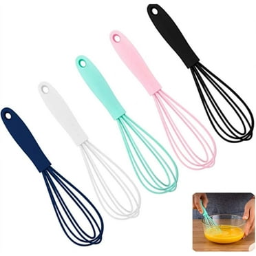 Windfall Manual Solid Silicone Egg Beater Flour Cream Whisk Mixer ...
