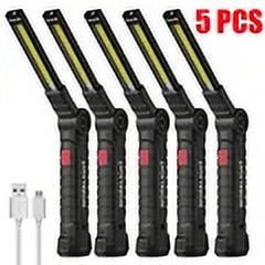 5Pcs /10Pcs LED Work Flashlight Inspection Lamp Magnetic Base Torch ...