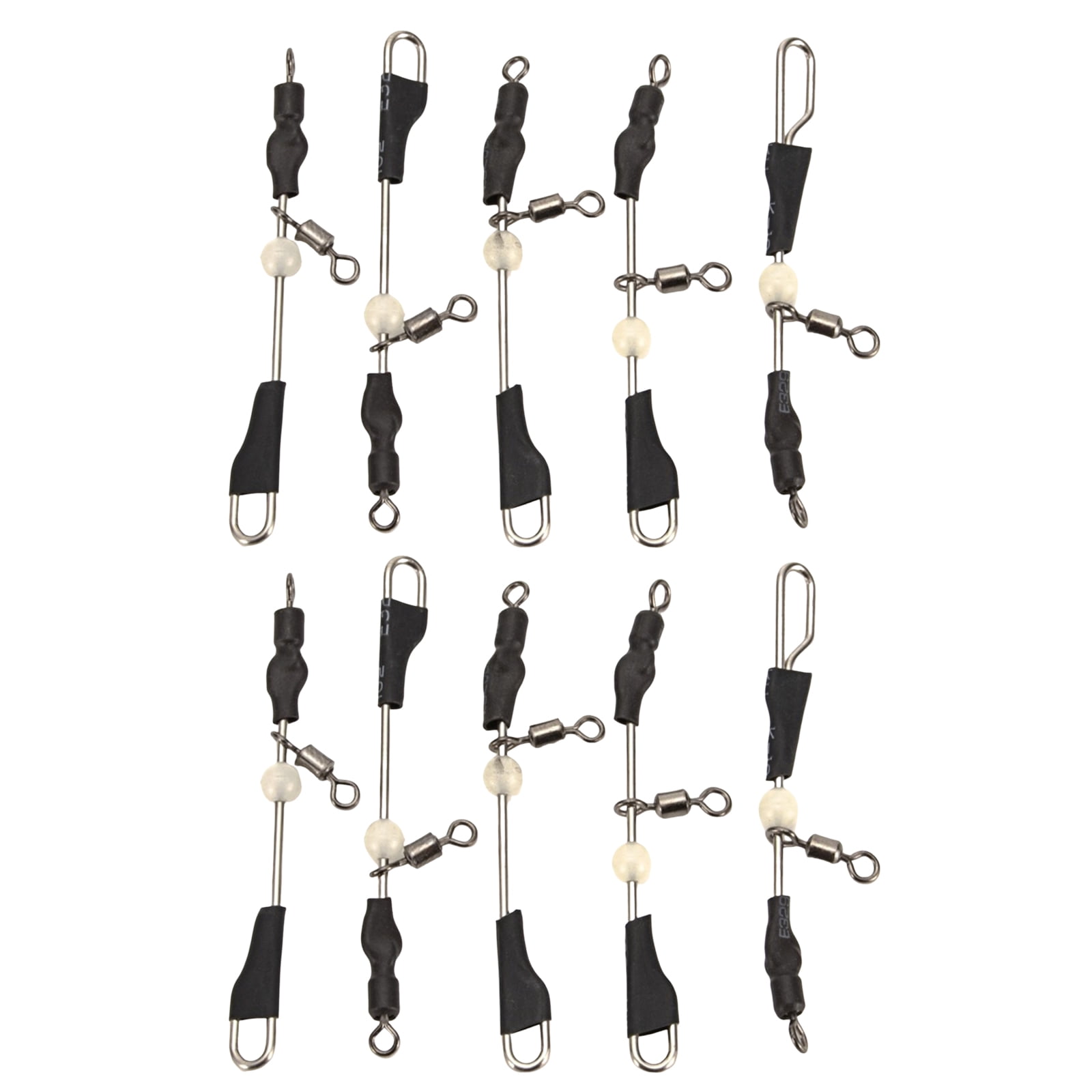 5Pcs/10pcs Heavy Duty Fishing Line Connector 3 Way Rings Rolling ...