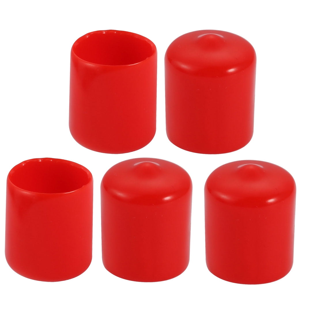 5Pcs 16mm Inner Dia PVC Flexible Vinyl End Cap Screw Thread Protector ...