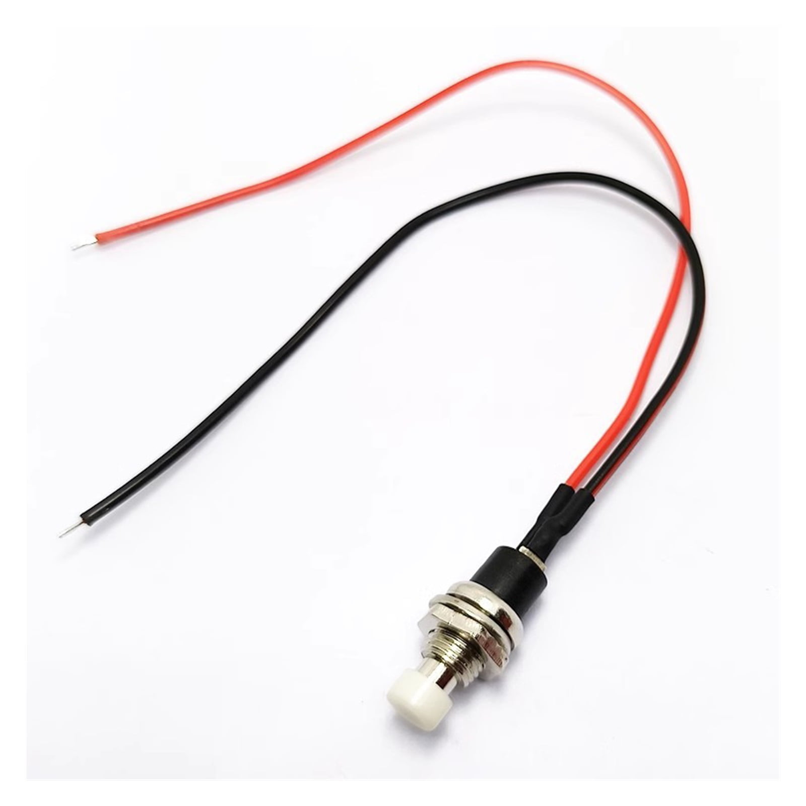 5Pcs 1A 250V AC 2 Pins SPST NO Mini Momentary Push Button Switch with ...