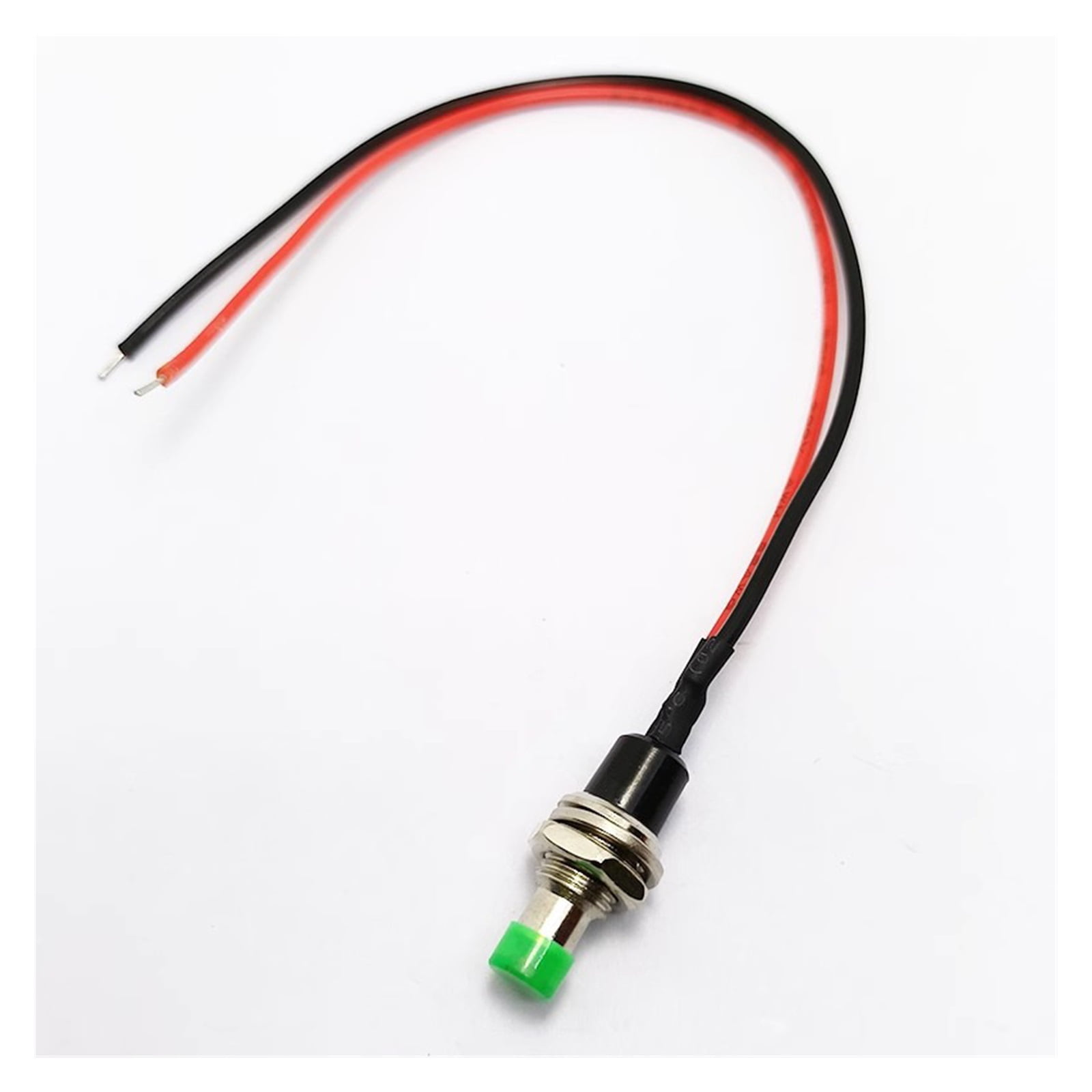 5Pcs 1A 250V AC 2 Pins SPST NO Mini Momentary Push Button Switch with ...