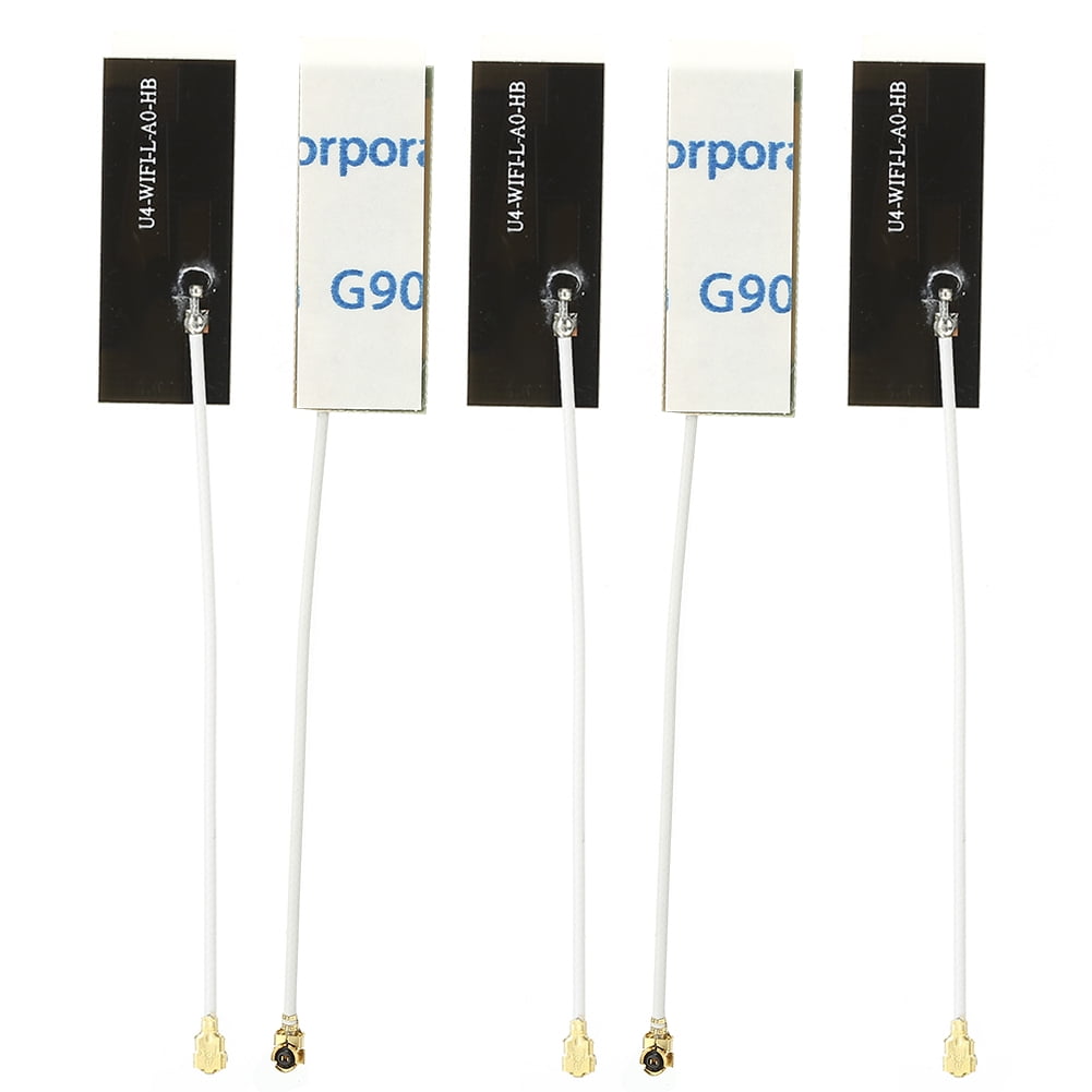 5Pcs 2.4G 5G Antenna Builtin Wifi Antenna 3.5In High Performance ...