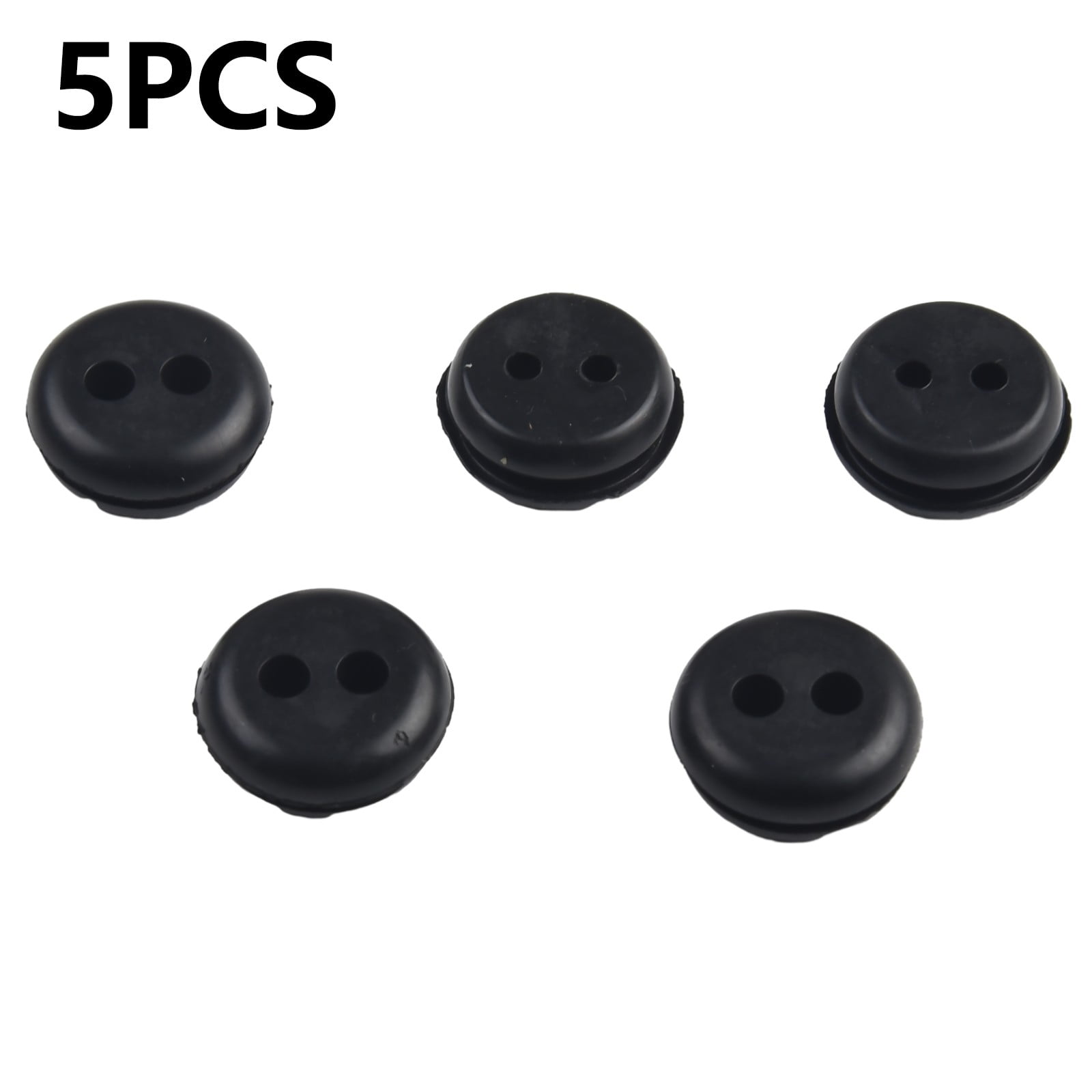~5Pcs 2 Hole Fuel Gas Tank ~Seal Grommet Lawn Mower ~Rubber Grommets ...