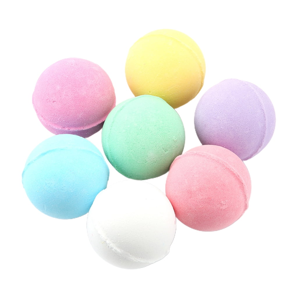 5Pcs 20g Bubble Small Bath Bombs Stress Relief Moisturizing SPA Shower ...