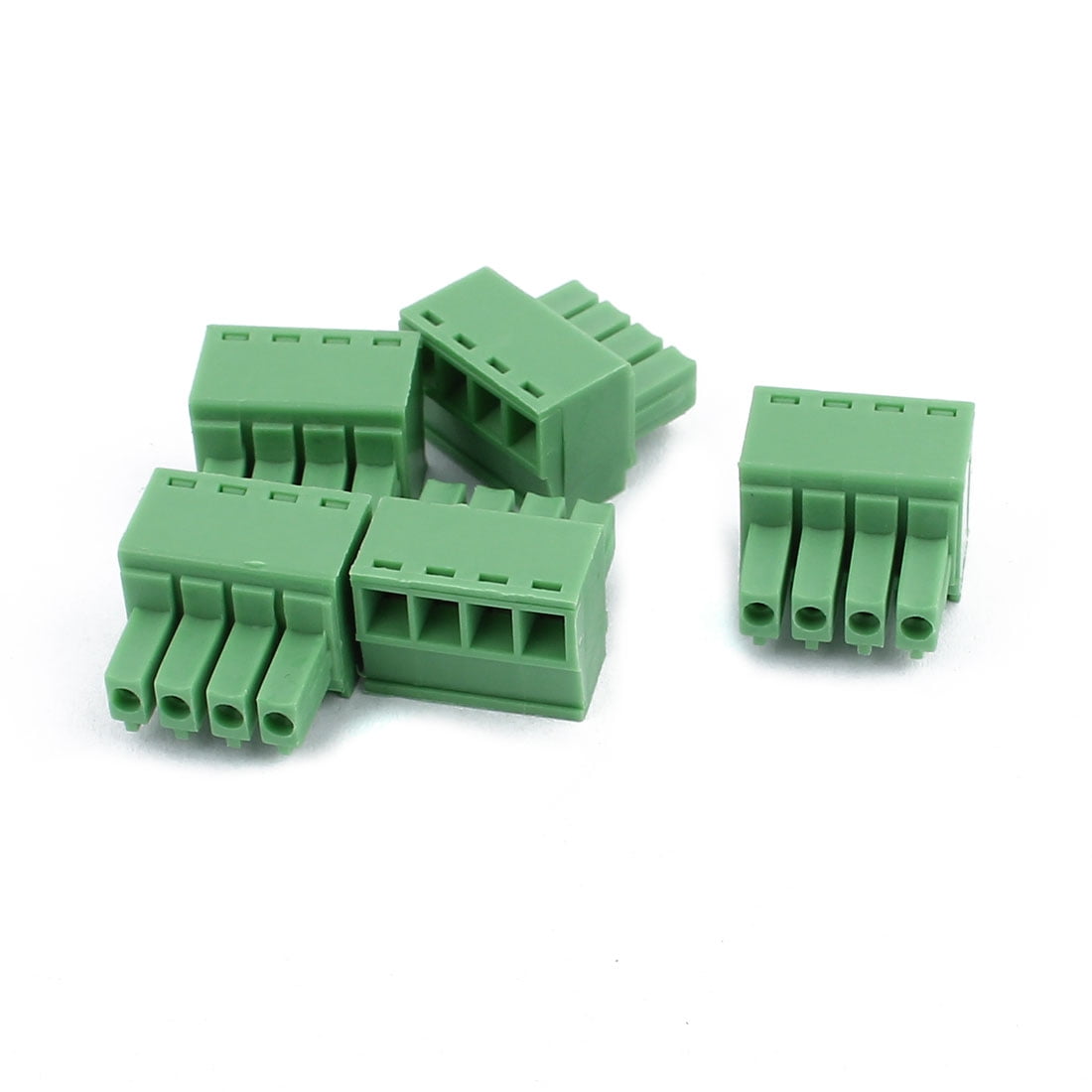 5Pcs 300V 10A KF2EDGK 3.5mm Pitch 4-Pin PCB Screw Terminal Block ...
