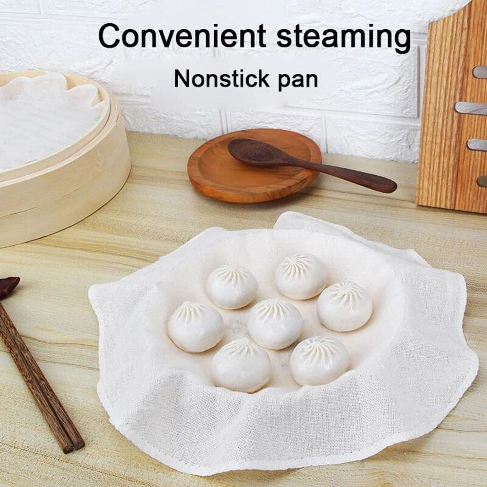 5Pcs 30CM Pure Cotton Steamer Cloth Household Drawer Cloth Steamed Rice ...
