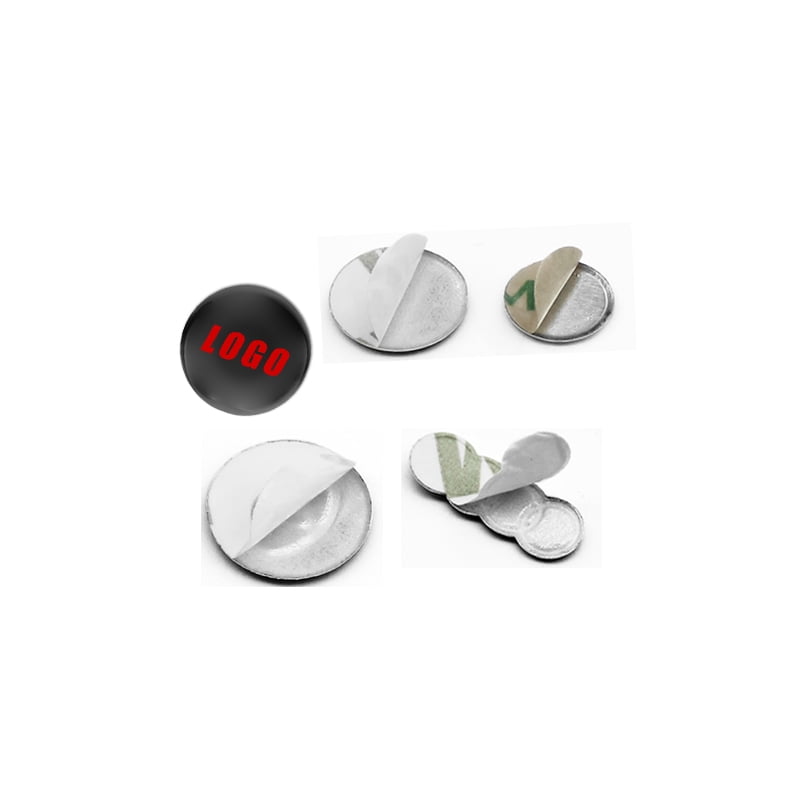 5Pcs 3D Aluminum Car Remote Control Key Logo Emblem Sticker Decal For ...