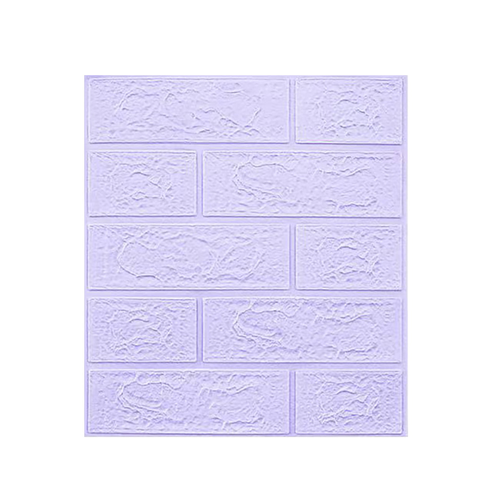 5Pcs 3D Wall Panels Peel and Stick, Brick Printable 3D Wallpaper Stick ...