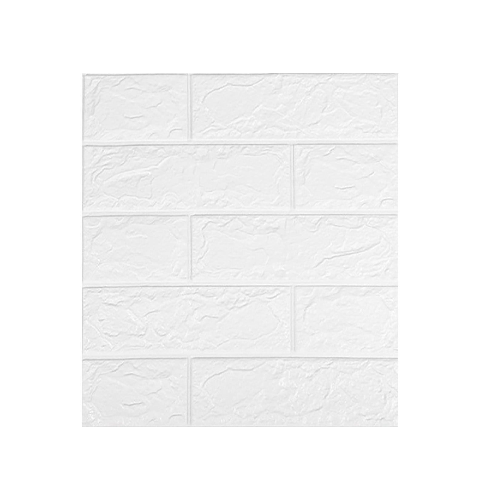 5Pcs 3D Wall Panels Peel And Stick Brick Printable Self Adhesive Pe ...
