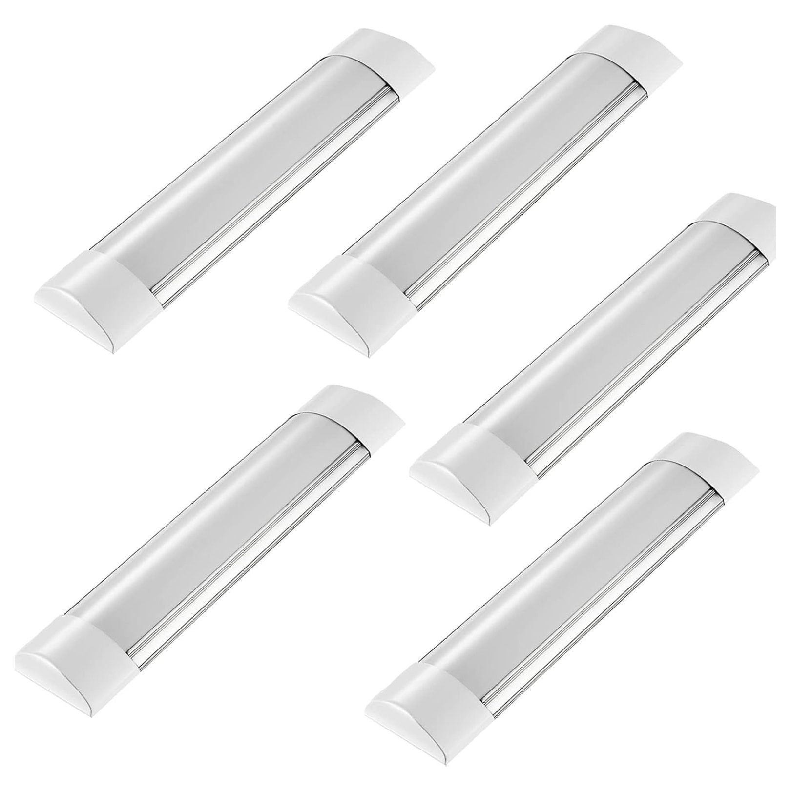 5Pcs 3ft LED Shop Light Fixture 30W LED Tube Light, 3600lm, 6500K Cold ...