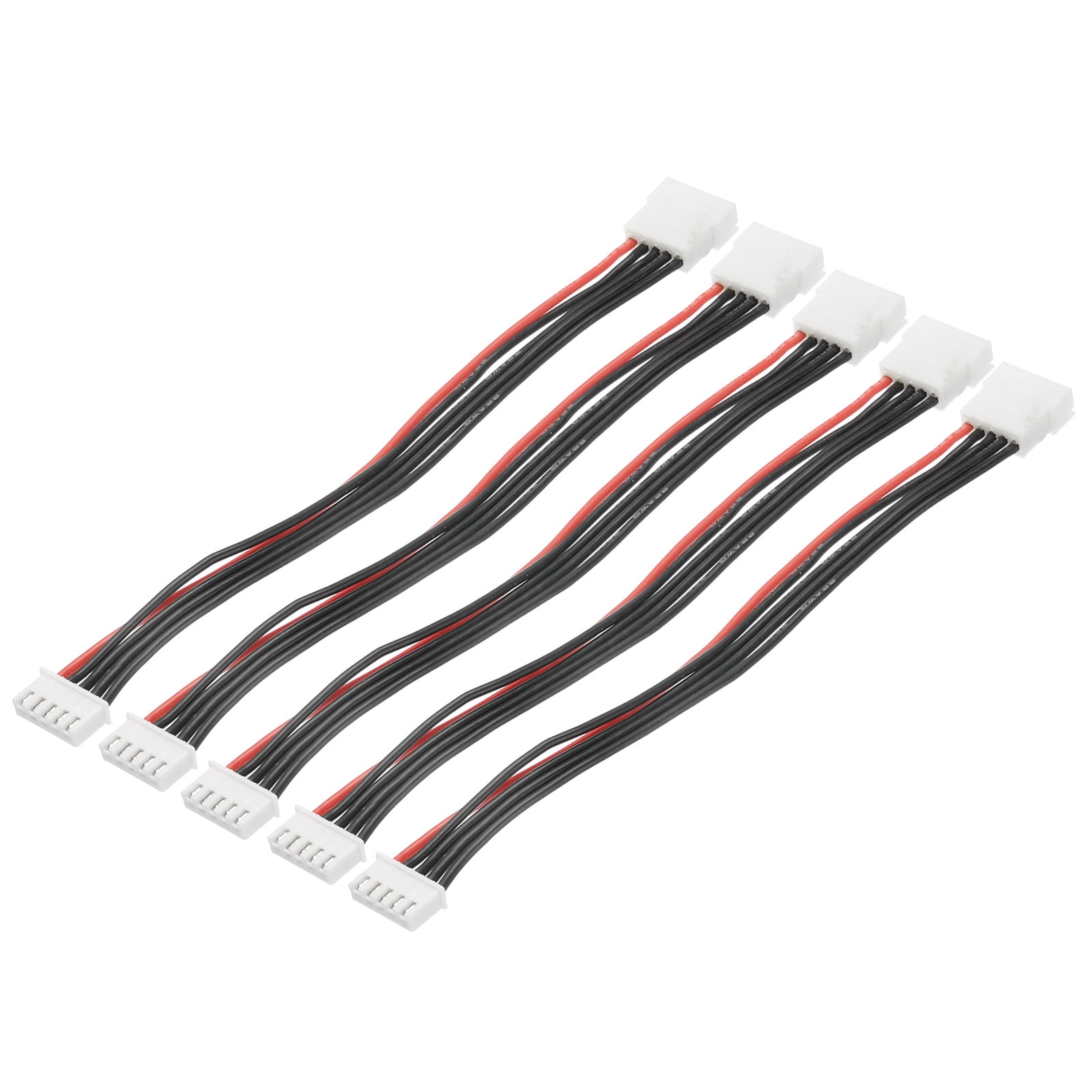 5Pcs 4S Balance Charger Cable 150mm 22AWG Lipo Balance Wire Connector ...