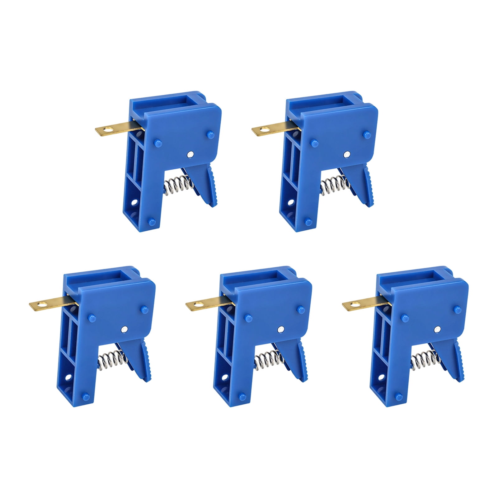 5Pcs 50A Spring Loaded Motor Test Clips, Heavy Duty Brass Clips for LED ...