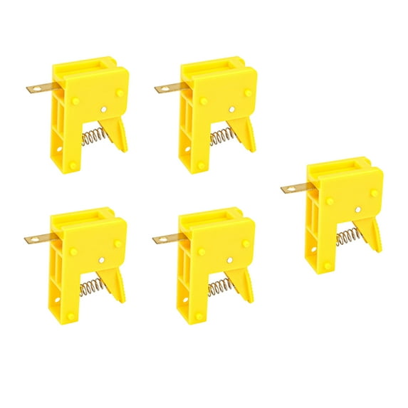 5Pcs 50A Spring Loaded Motor Test Clips, Heavy Duty Brass Clips for LED ...