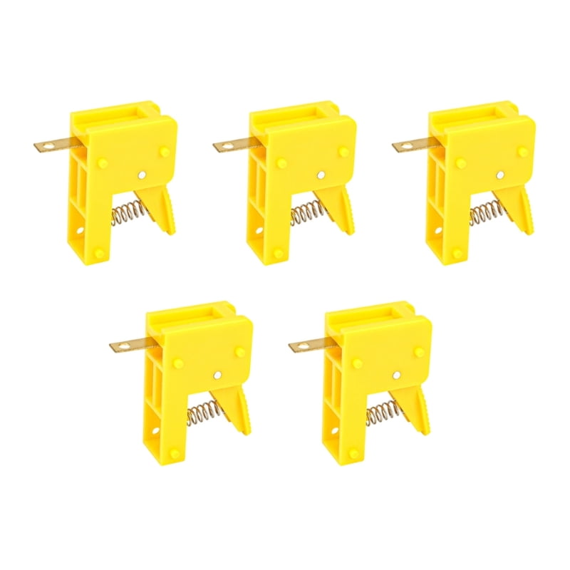 5Pcs 50A Spring Loaded Wiring Post LED Lamp Spring Press Clip Quick ...