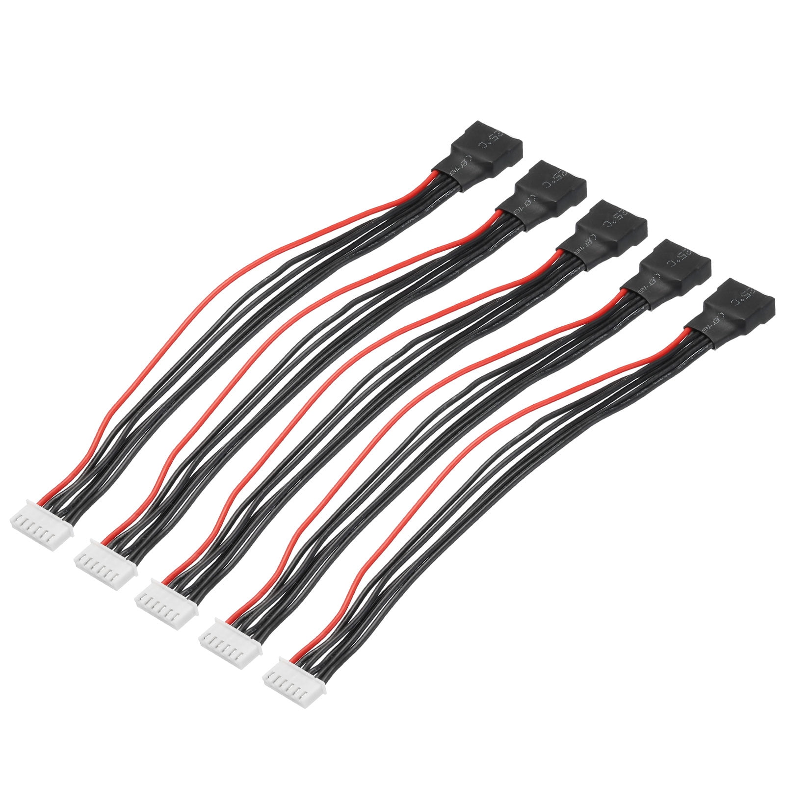 5Pcs 5S Balance Charger Cable 200mm 22AWG Lipo Balance Wire Connector ...