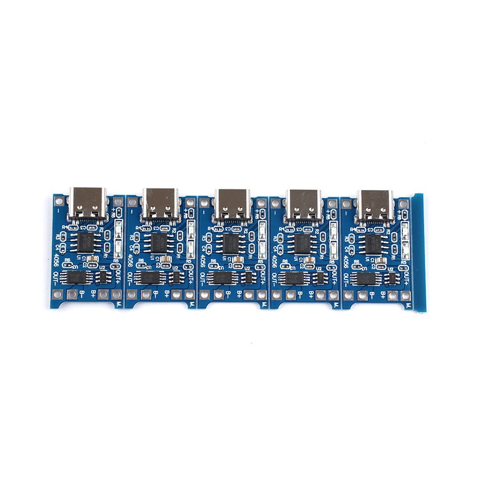 5Pcs 5V 1A Lithium Battery Charger Module Charging Board YIWEI ...