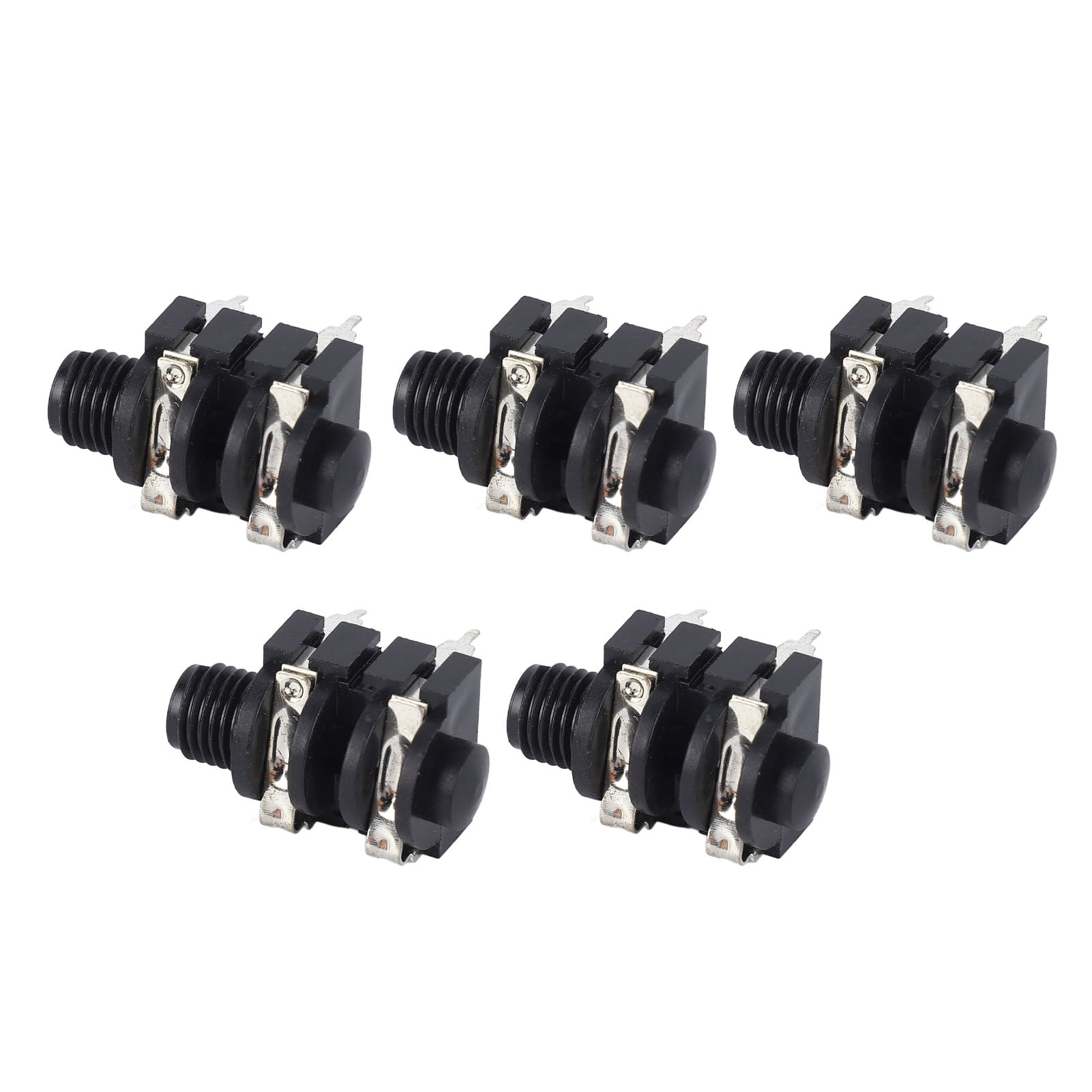 5Pcs 6.35mm 4P Stereo Socket 6.5mm Input Stable Transmission Easy ...