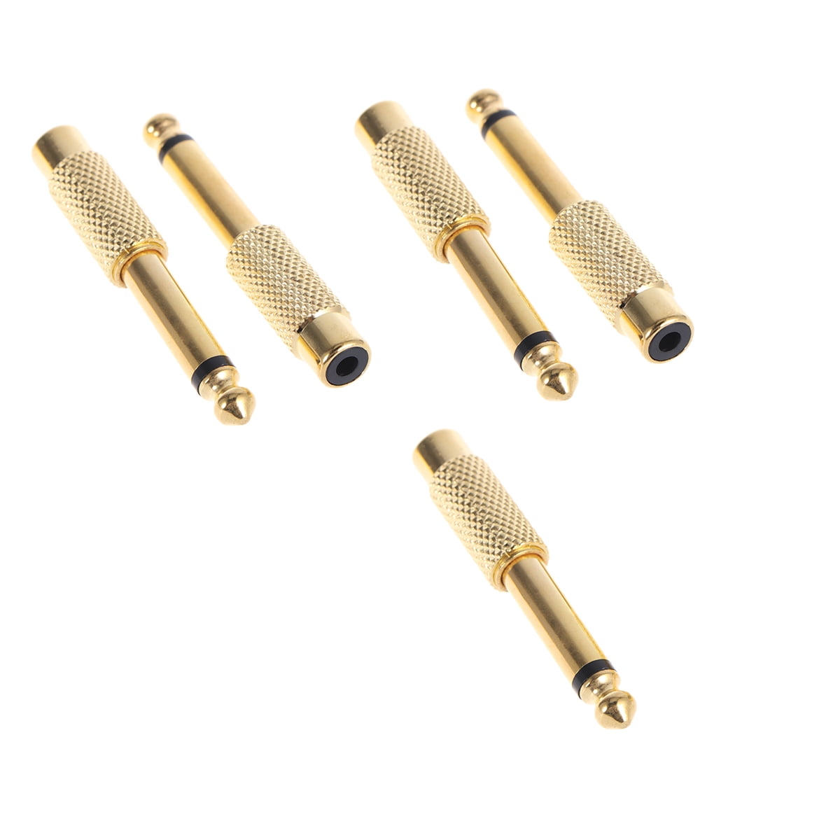 Raindrops Gold Plated Mono to Stereo Audio Adapter Connector for Sound ...