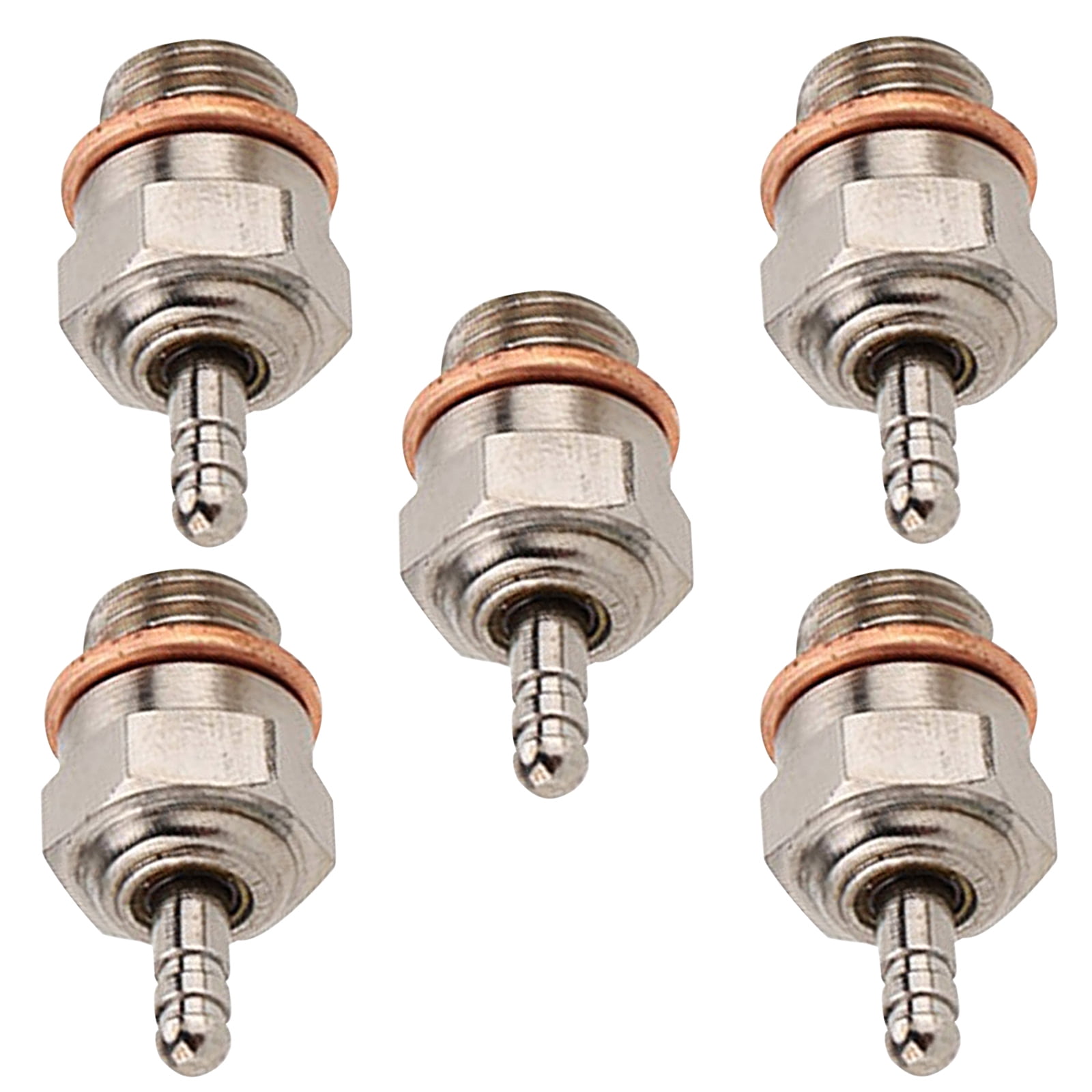 5Pcs 70117 No.4 Hot Glow Plug for 4c Engines for Nitro Fuels RC Car ...