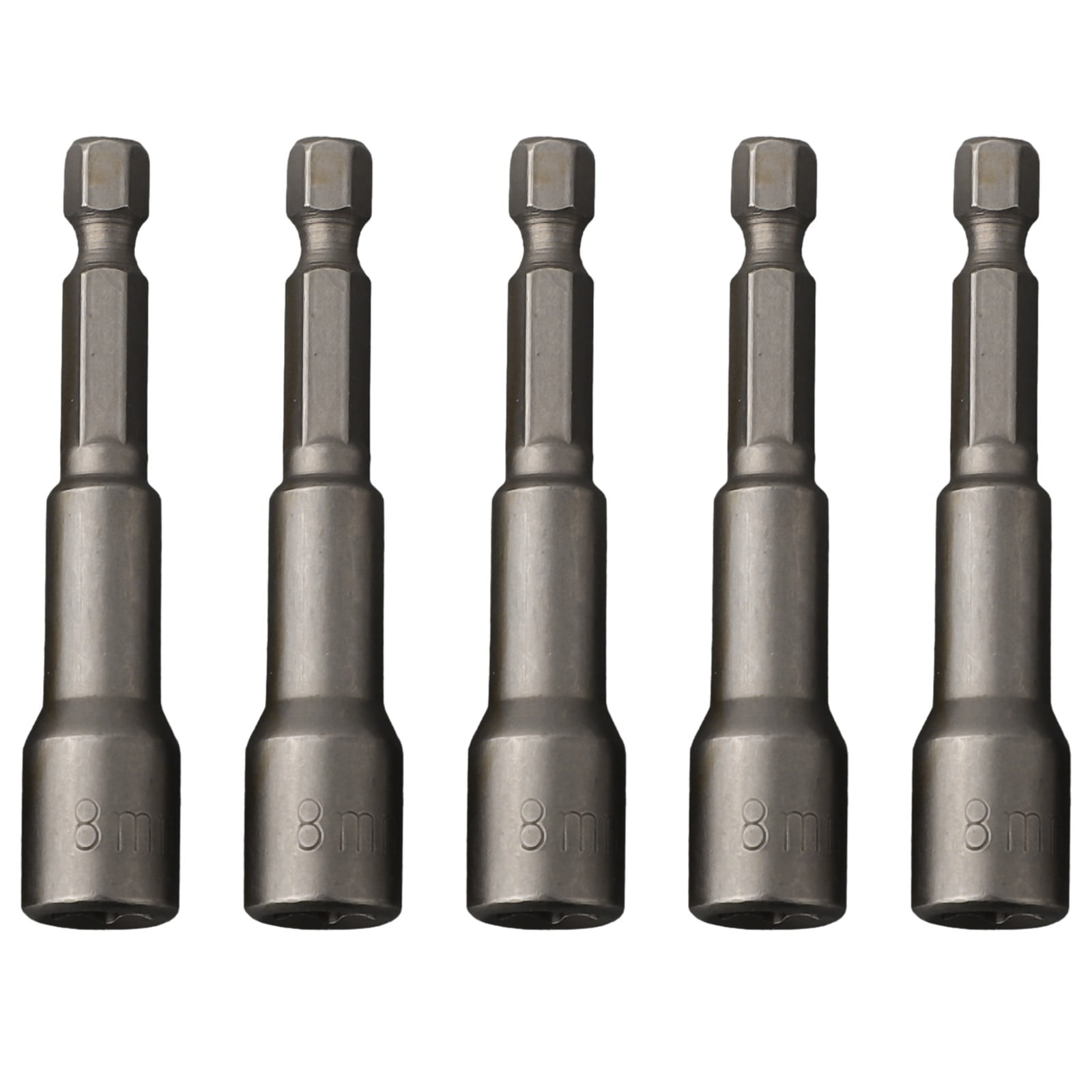 5Pcs 8mm Magnetic Nut Driver Set for Electric Screwdrivers and DIY ...