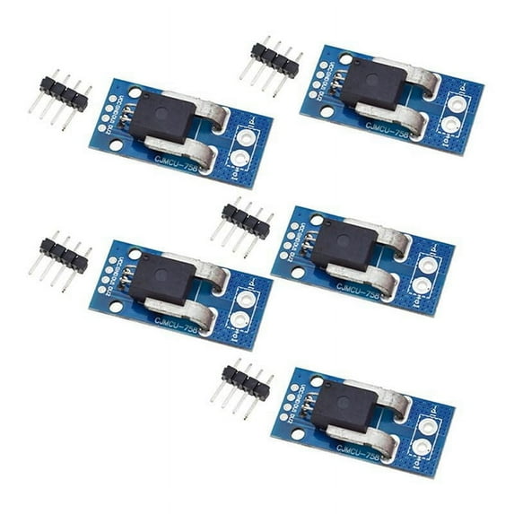 5Pcs ACS758 ACS758LCB-050B-PFF- Linear Current Sensor ACS758LCB Current ...