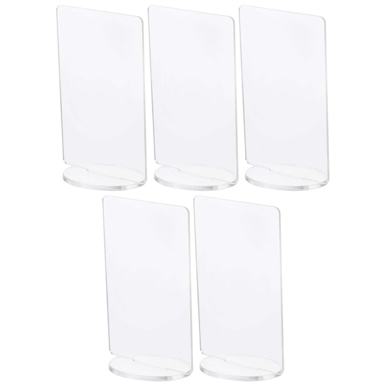 5Pcs Acrylic Number Signs Table Number Signs DIY Blank Signs ...