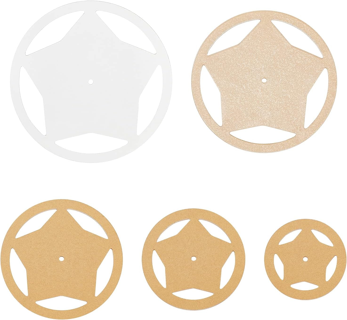 5Pcs Acrylic Quilting Templates Acrylic Stencil Template Durable ...