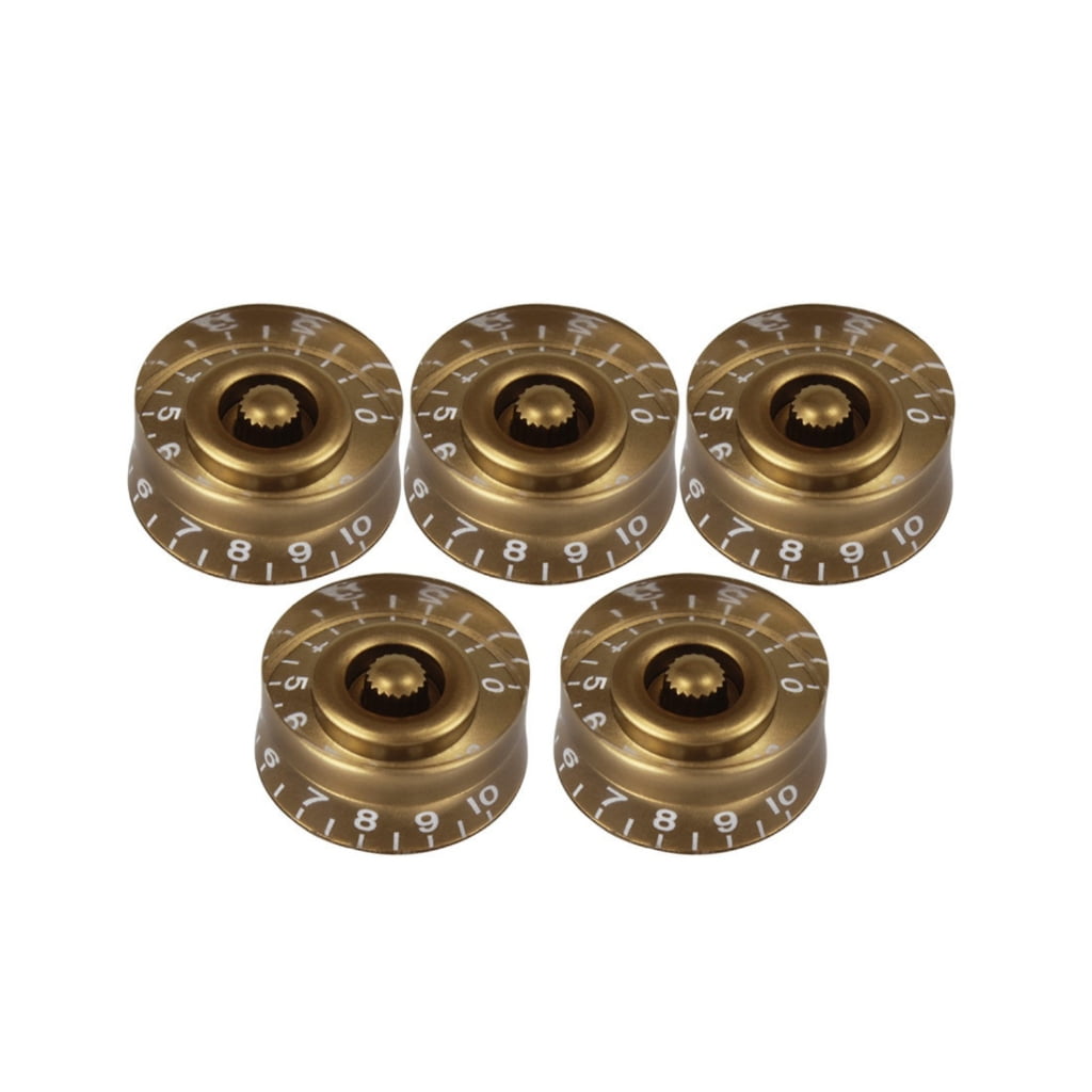 5Pcs Acrylic Volumes Tone Control Knobs Electric Guitar Knobs Speed ...