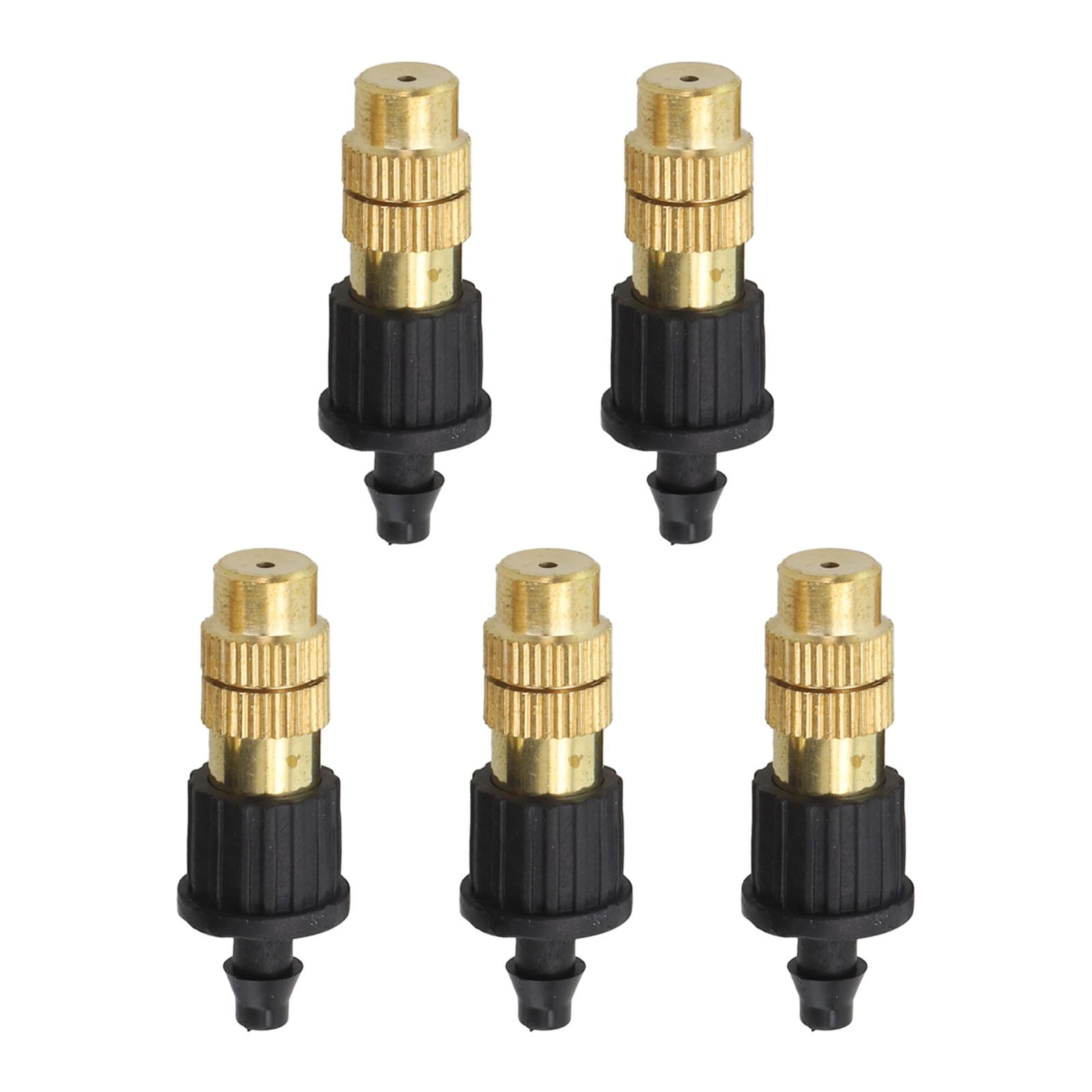 5Pcs Adjustable Brass High Pressure Sprayer Garden Irrigation Sprinkler ...