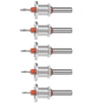 5Pcs Adjustable Tapered Countersink Drill Bit Set Hard Alloy Tipped ...