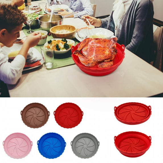 5Pcs Air Fryer Tray under $5! Kadlawus Reusable Air Fryer Baking Tray ...