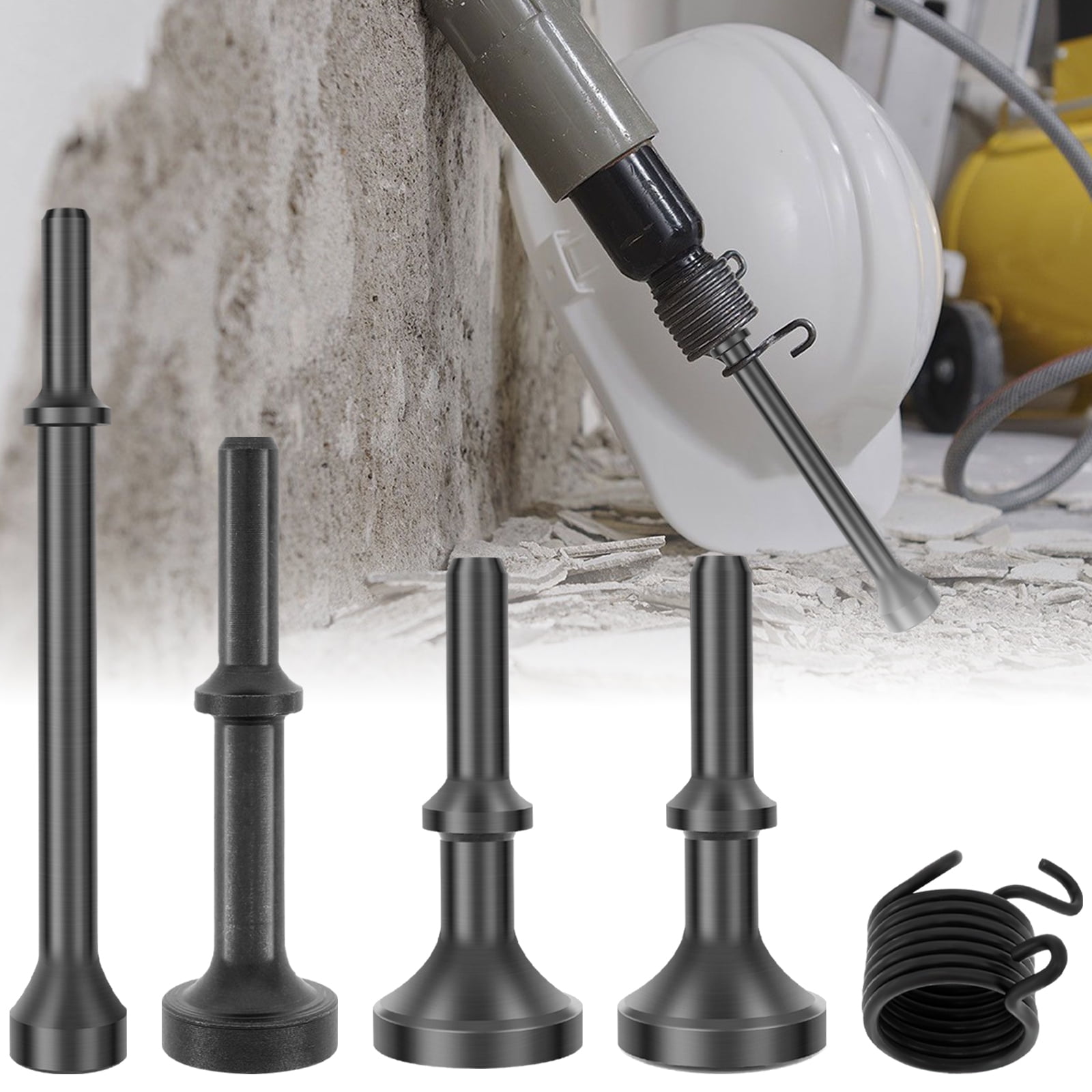 5Pcs Air Hammer Pneumatic Chisel Bits Metal Air Hammer Bits Easy to Use Accurately Positioned ...