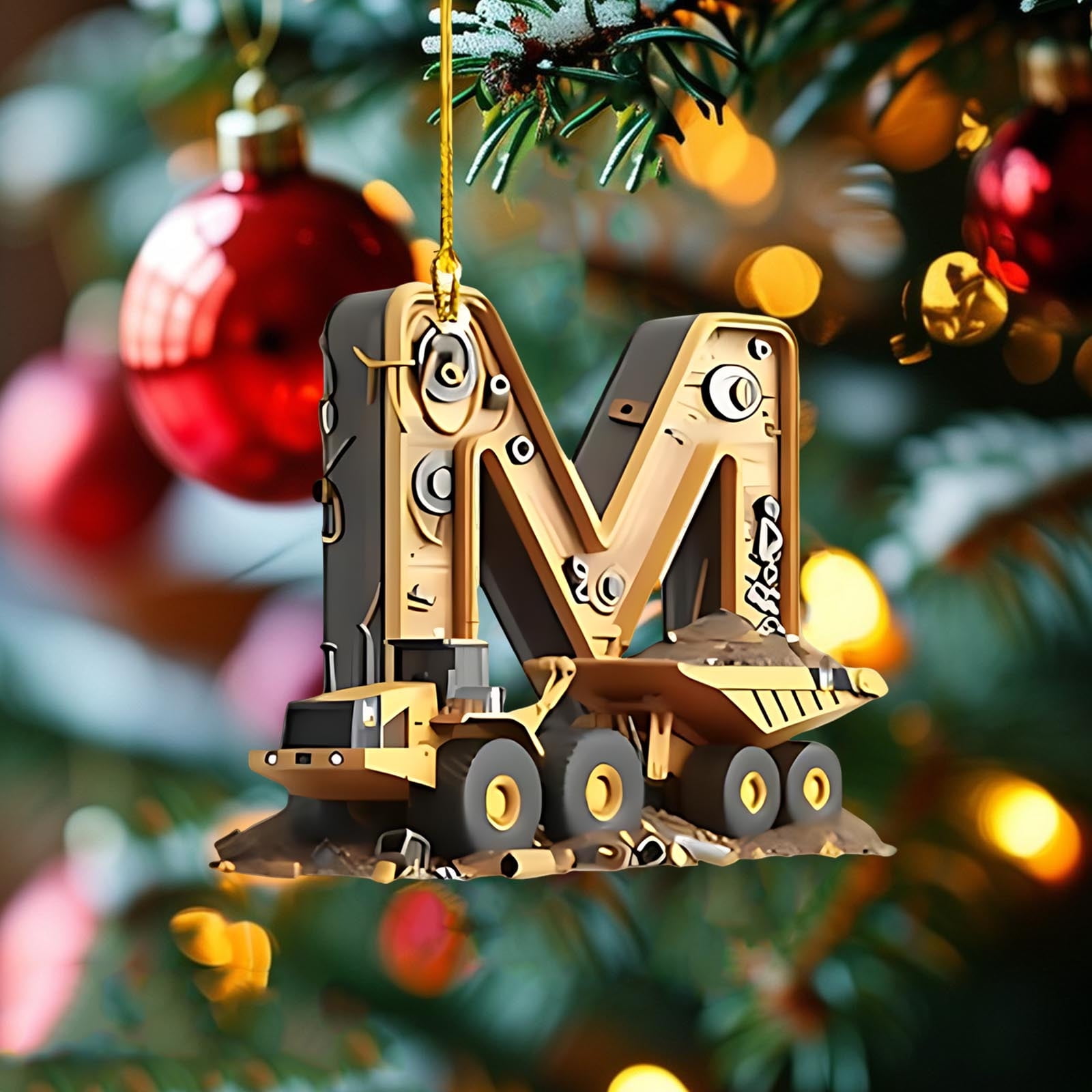 5Pcs Alphabet Christmas Decor under $5! Xqxayjr 26 Letters Building ...