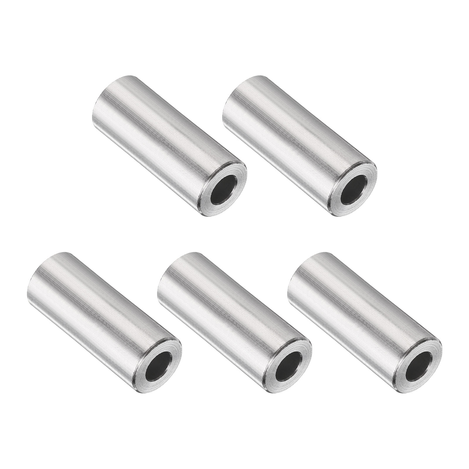 5Pcs Aluminum Spacer 1/2" OD x 1/4" ID x 1-1/8" Length Screw Standoff ...