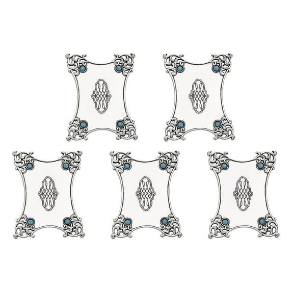 5Pcs Antique Embroidery Thread Winders Metal Embroidery Floss Bobbin ...